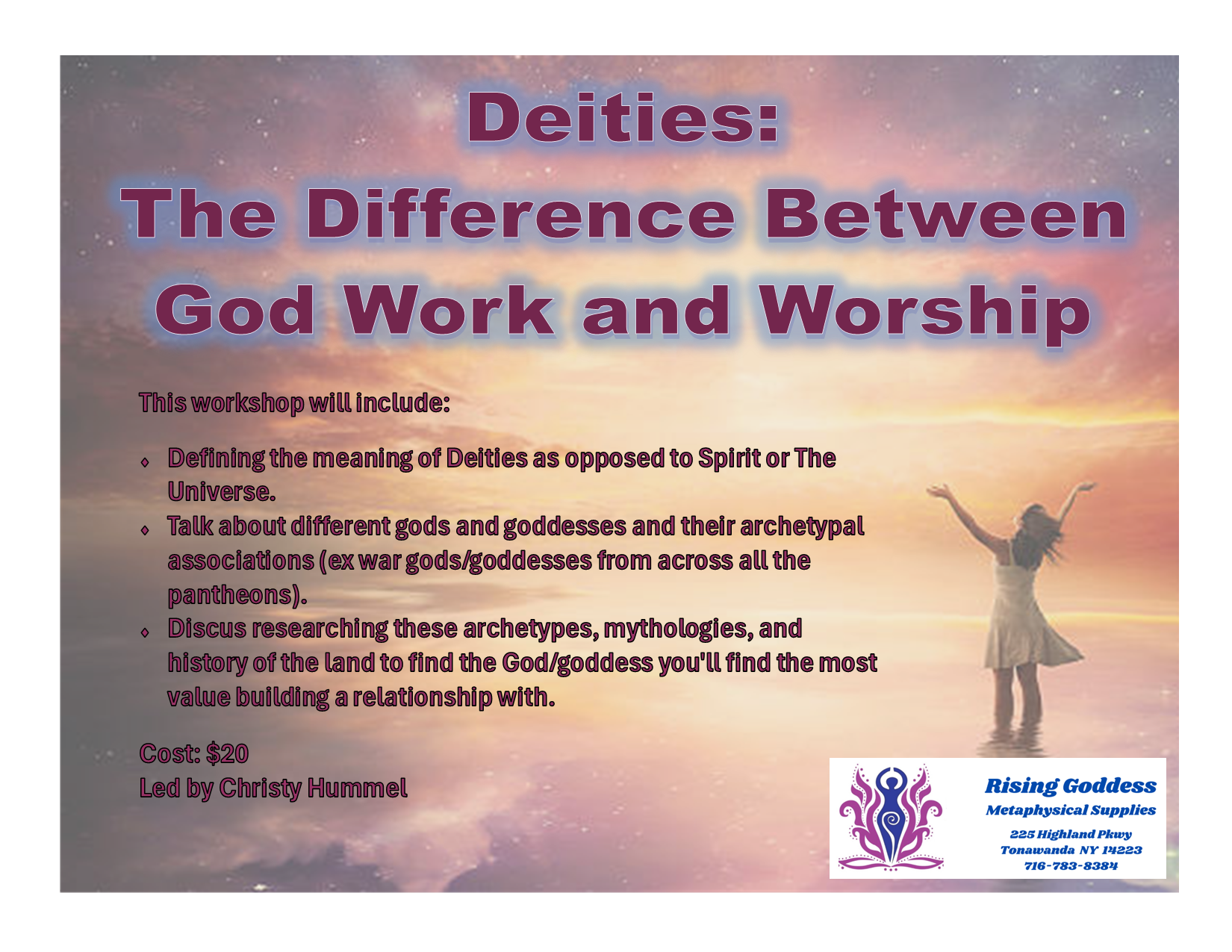 Deities: The Difference Between God Work and Worship | Rising Goddess